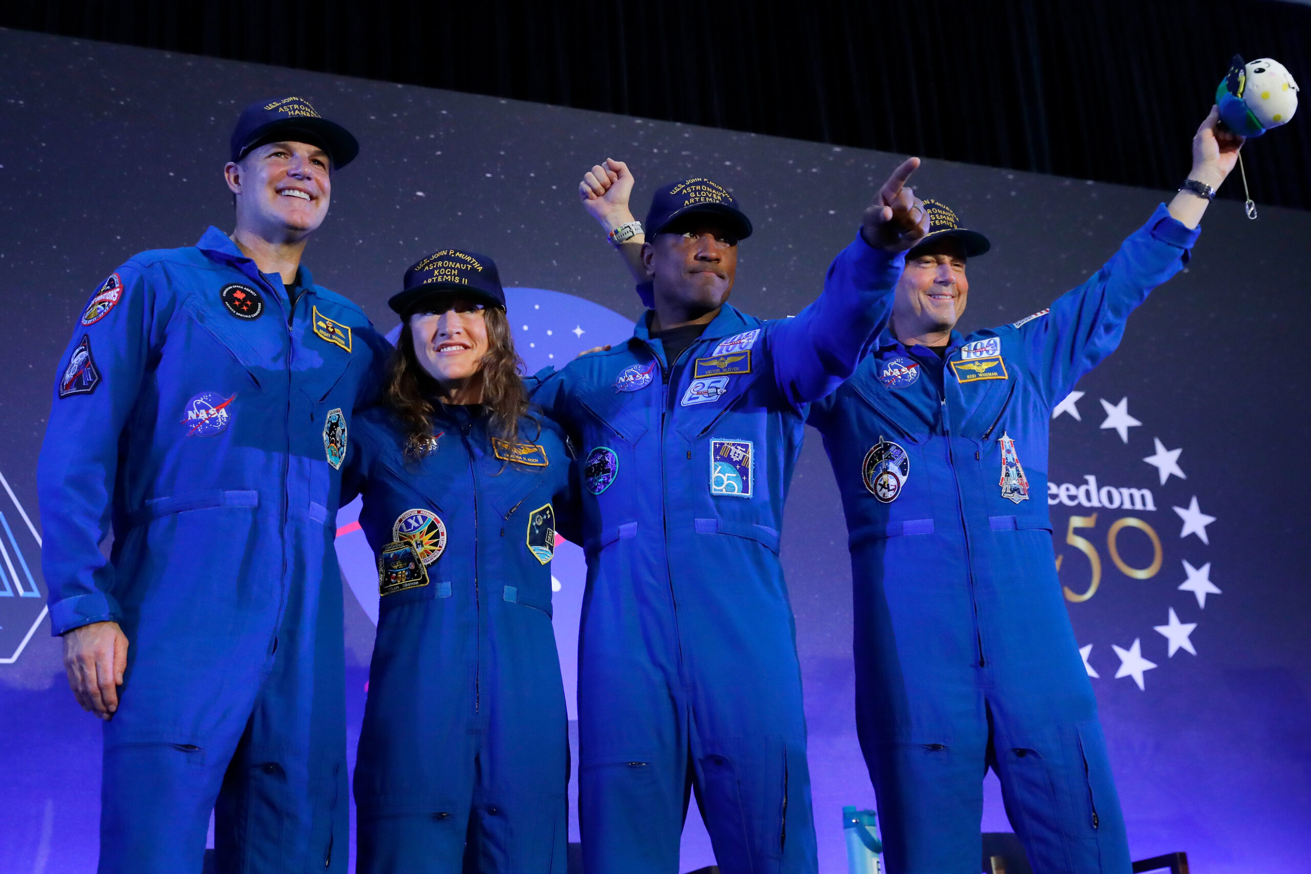 Artemis II’s moon-traveling astronauts return from record-breaking trip ...